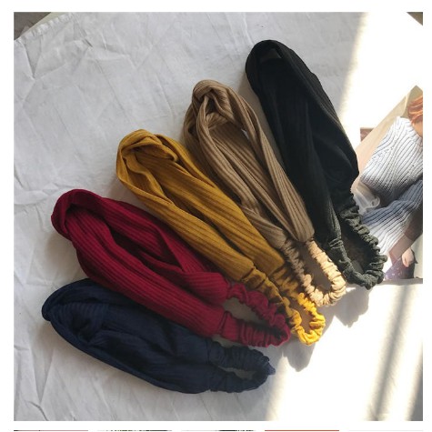 Jual BG - HW-BA01 Bando Bandana Simpel Bahan Kain Motif Ala Korea ...