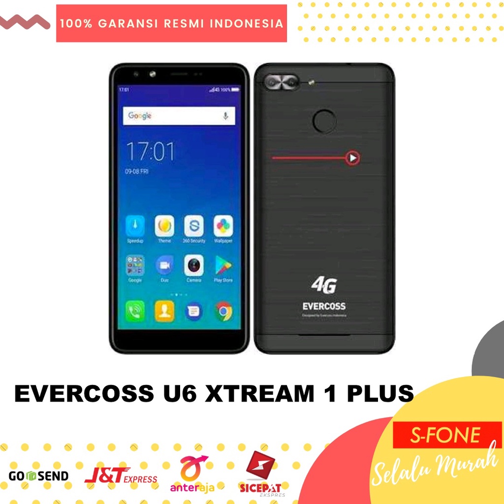 Jual Evercoss Xtream 1 Plus U6 Garansi Resmi | Shopee Indonesia