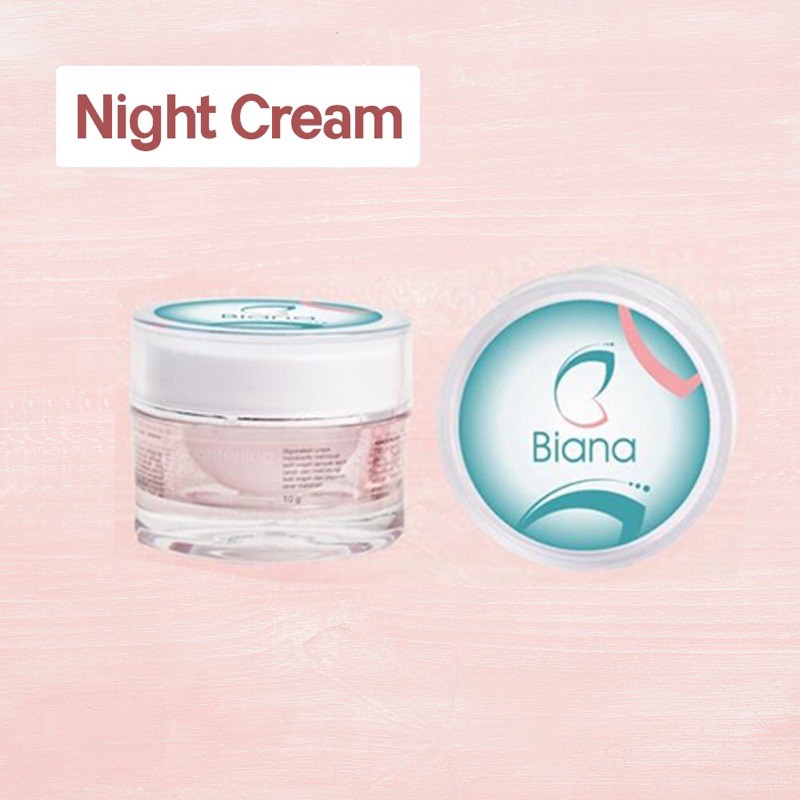 Jual Biana Skincare Night Cream Acne | Shopee Indonesia