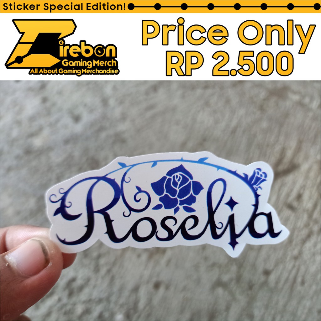 Jual Sticker Stiker BanG Dream Roselia | Shopee Indonesia