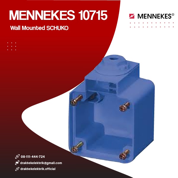 Jual Mennekes Wall mounted 10715 SCHUKO, German Kusus | Shopee Indonesia