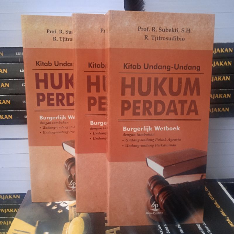 Jual KITAB UNDANG UNDANG HUKUM PERDATA | Shopee Indonesia