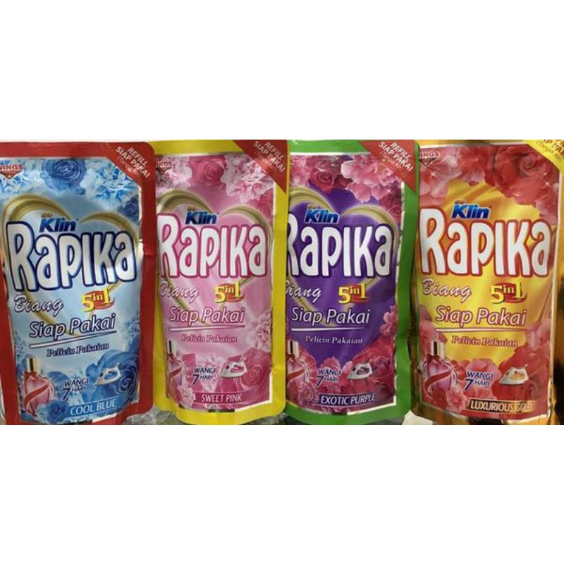 Jual Rapika Refill Pelicin Pakaian 250 ml | Shopee Indonesia