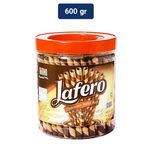 Jual Roti kaleng Lafero Choco Wafer Roll Edisi Lebaran 600 Gram ...