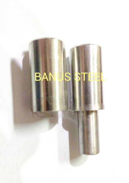 Jual Engsel stainless 304 3/4" inch engsel bubut stainless 19 mm engsel ...