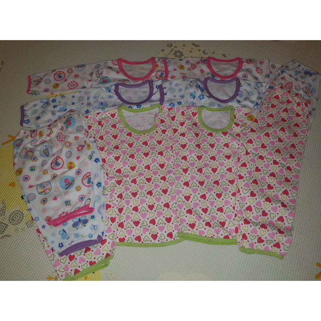 Jual Paket Baju Bayi Motif Girl Seri Ukuran S Isi 12 Pcs | Shopee Indonesia
