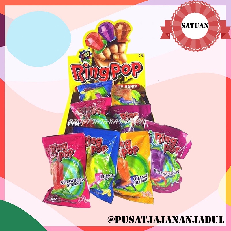 Jual Permen Ring Pop - Jajanan Jadul Era 90an - Cemilan Hits Jaman Dulu ...