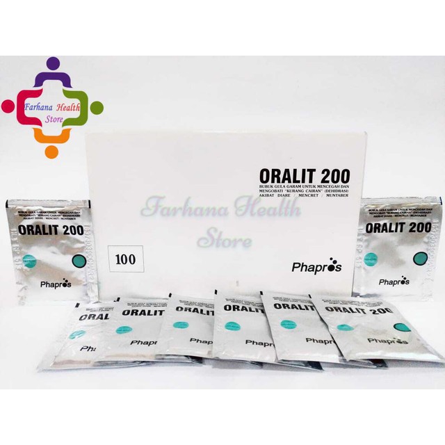 Jual Original Oralit Sachet / Pengganti Elektrolit & Mineral / untuk ...