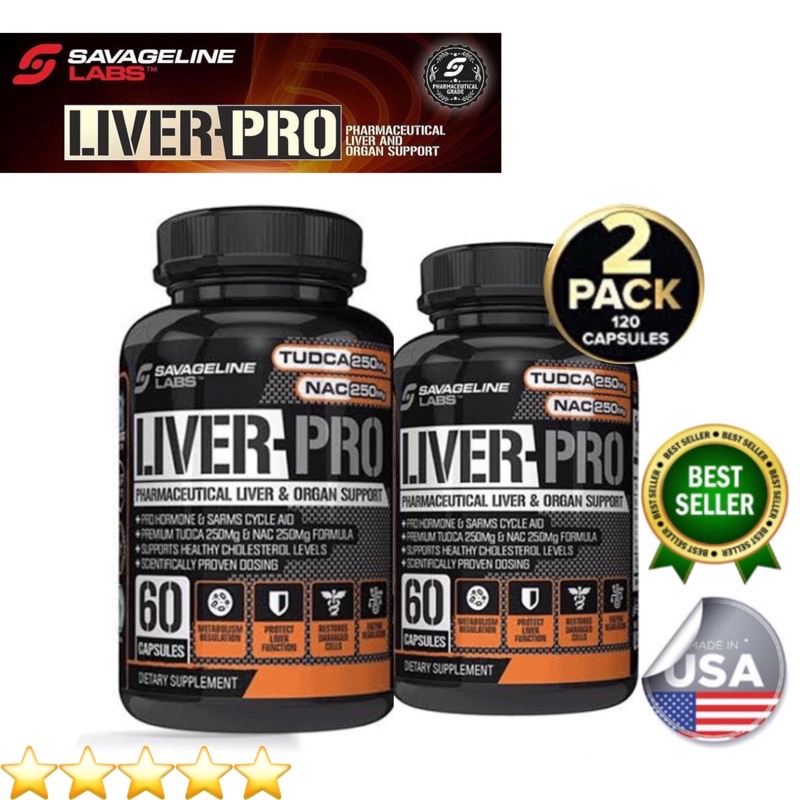 Jual SAVAGE PCT SARMS USA [SUPPLEMENT BUNDLED] LIVER PRO Liver Detoks ...