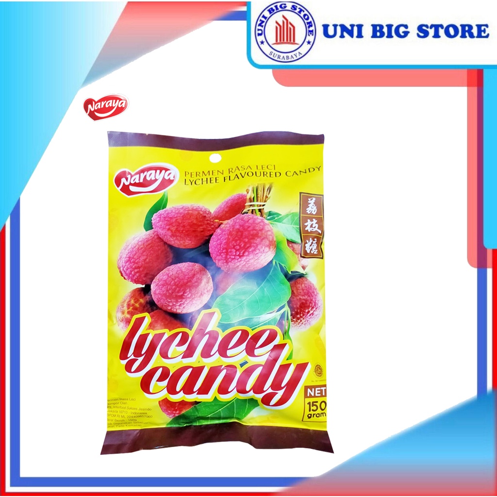 Jual Naraya Lychee Candy 150 gr Permen Rasa Leci | Shopee Indonesia