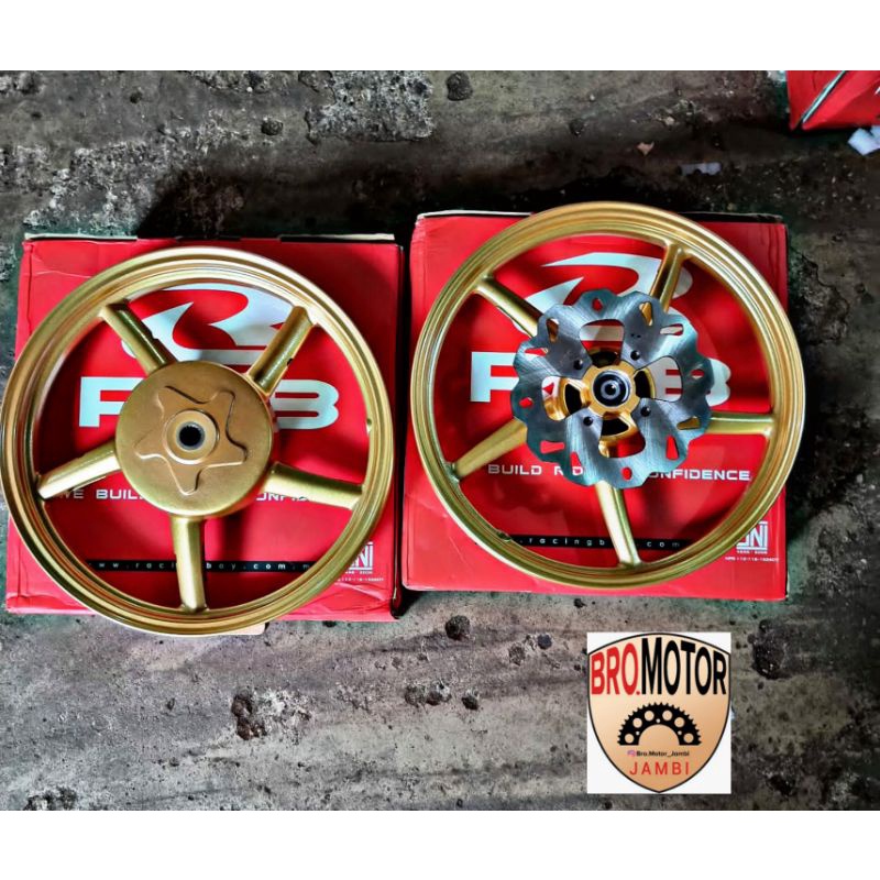 Jual VELG RCB GOLD sp522 mio old | Shopee Indonesia