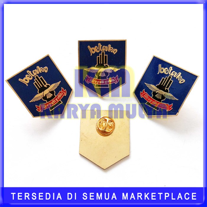 Jual Pin Betako Merpati Putih Warna Biru - Lencana Merpati Putih - KM ...