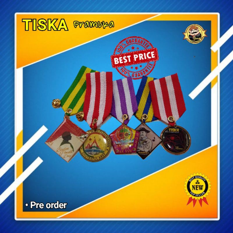 Jual Tiska pramuka custom / warna pita bisa pilih / minimal order 20 ...