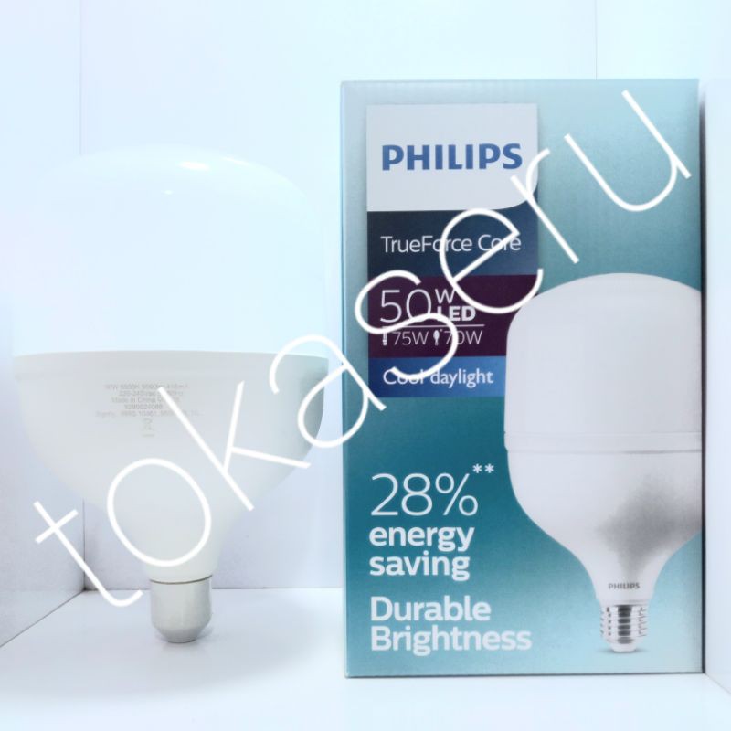 Jual Philips led TrueForce Core 50 watt lampu LED Philips cool daylight 6500k putih | Shopee ...