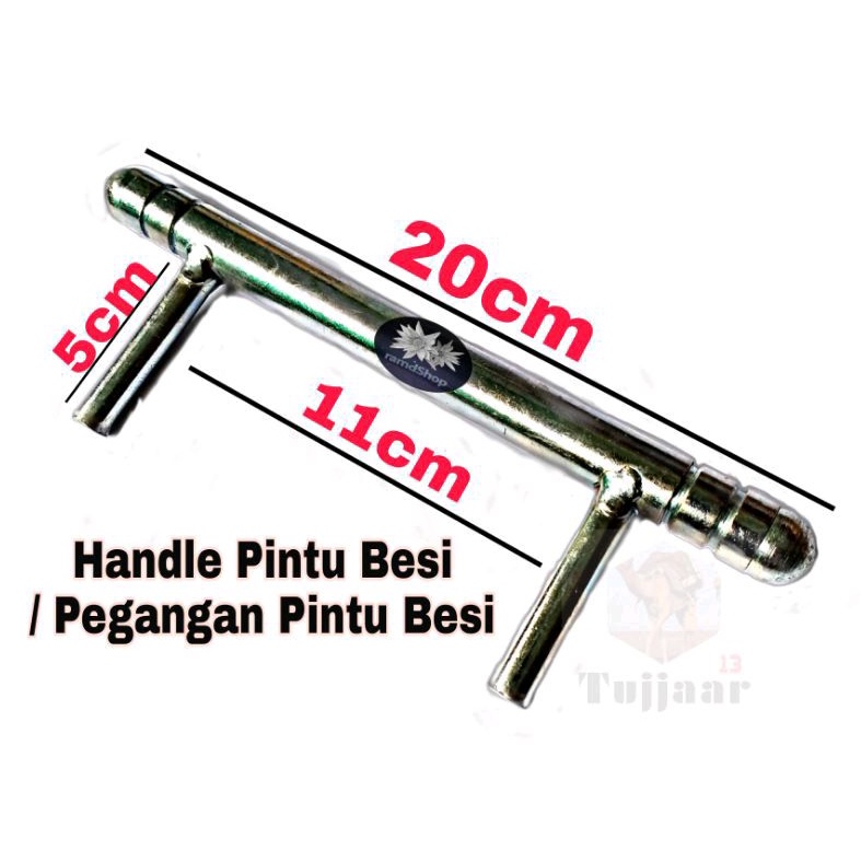 Jual Handle Pintu Besi/Gagang Pintu( Gerbang) Besi bahan As | Shopee ...