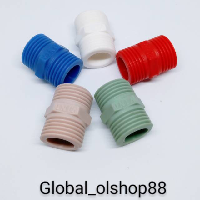 Jual Double neple pvc-sambungan pipa | Shopee Indonesia