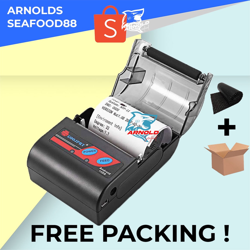 Jual Mini Portable Printer / Kasir Thermal GOOJPRT 58mm (USB ...