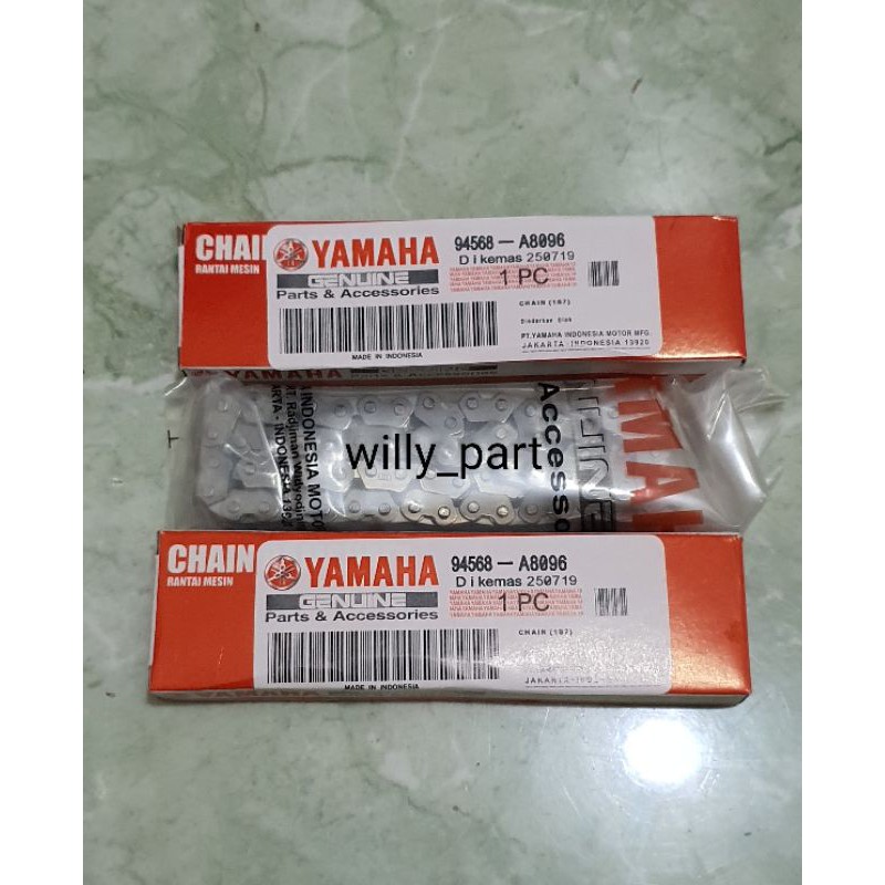 Jual Rantai Keteng Kamprat Jupiter Mx Vixion Old New Nmax N Max 96L YGP ...