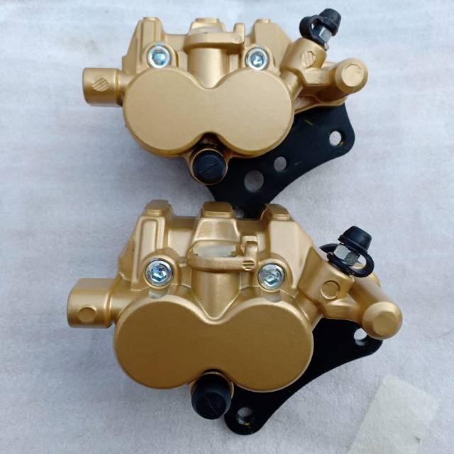 Jual kaliper caliper rem depan cakram pala babi kawasaki ninja 150 RR original ninja R pnp ...