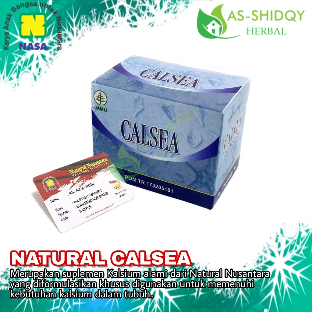 Jual Calsea Plus Nasa Peninggi Badan Suplemen Tinggi kalsium | Shopee ...