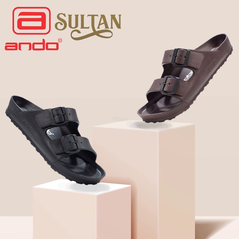 Jual ( ORIGINAL ) Sandal Selop Ando Original/ Sandal Cowok Selop Ando ...