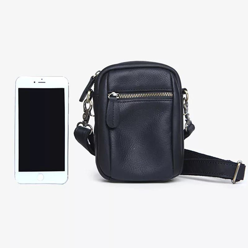Jual Tas Selempang Pria Kulit Asli Ukuran Mini - Tas Pria Asli Kulit ...