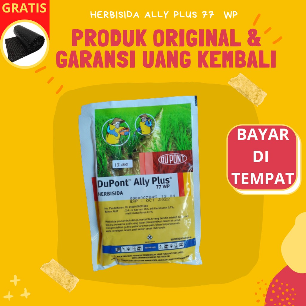 Jual Racun Herbisida Obat Pembasmi Rumput Selektif Pra Tumbuh ALLY PLUS ...