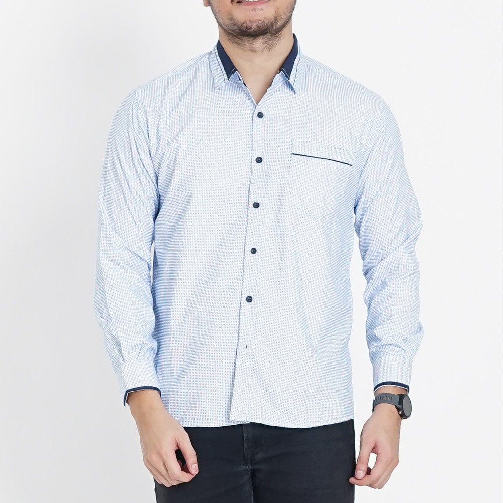 Jual Kemeja Kerja / Kemeja Formal Pria Lengan Panjang M-XXL 1905.604.1 ...