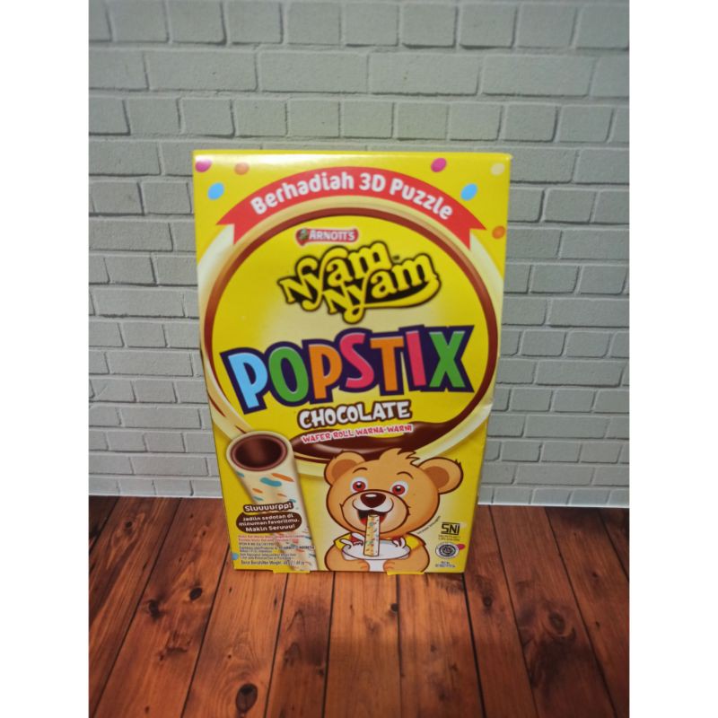 Jual Nyam Nyam Pop Stix Chocolate 48gr | Shopee Indonesia