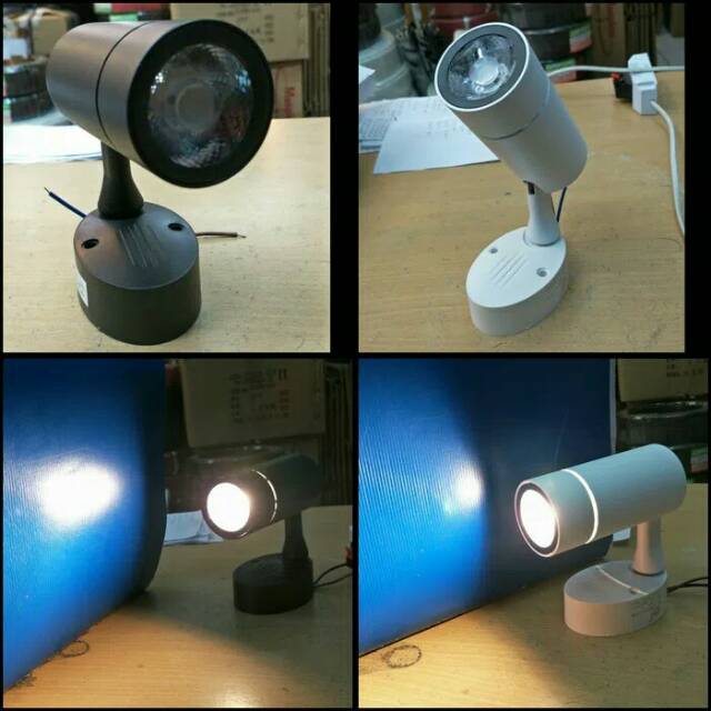 Jual Lampu Sorot led 10 wat / lampu led tempel sorot / lampu led indoor ...