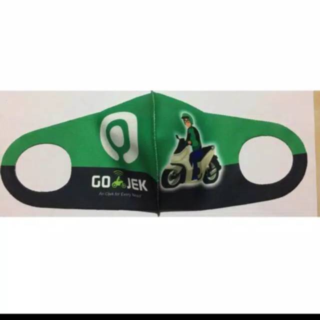 Jual ECERAN Masker Scuba Ojol Gojek Grab Minimal Pembelian 2 Pcs ...