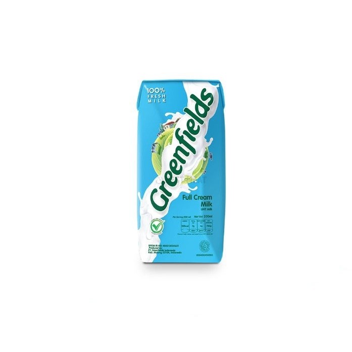Jual Susu Greenfields UHT SP All Variant 200ml Per Pcs | Shopee Indonesia