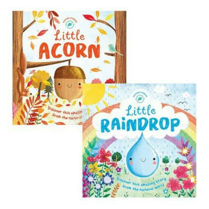 Jual Board book - Nature stories : Little Raindrop / Little acorn ...