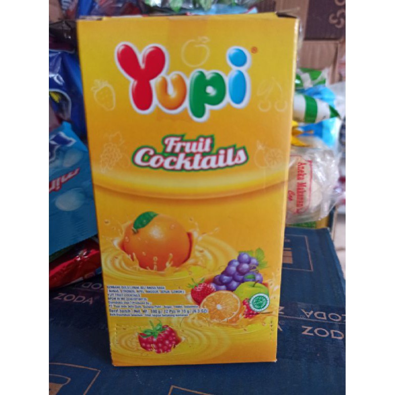 Jual Permen Yupi Fruit Cocktails 15g | Shopee Indonesia
