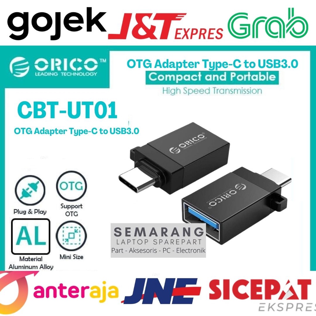 Jual ORICO CBT-UT01 OTG Type-C to Usb 3.0 Adapter Converter Bagus ...