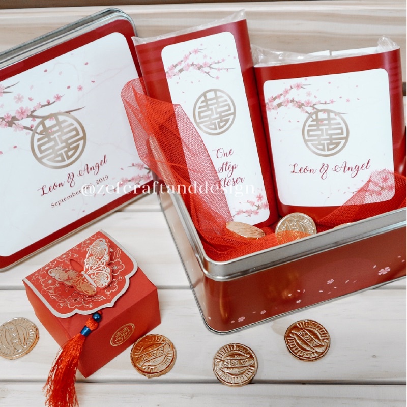 Jual hampers sangjit TULIP package souvenir sangjit kue sangjit ...