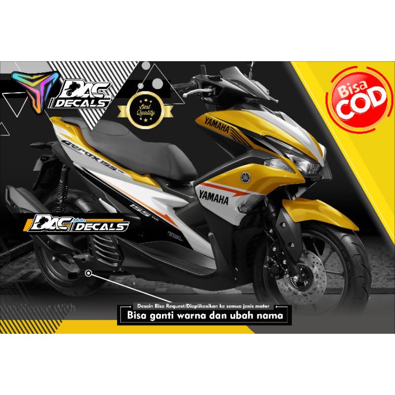 Jual Sticker Decal Fullbody Aerox Grafis | Shopee Indonesia