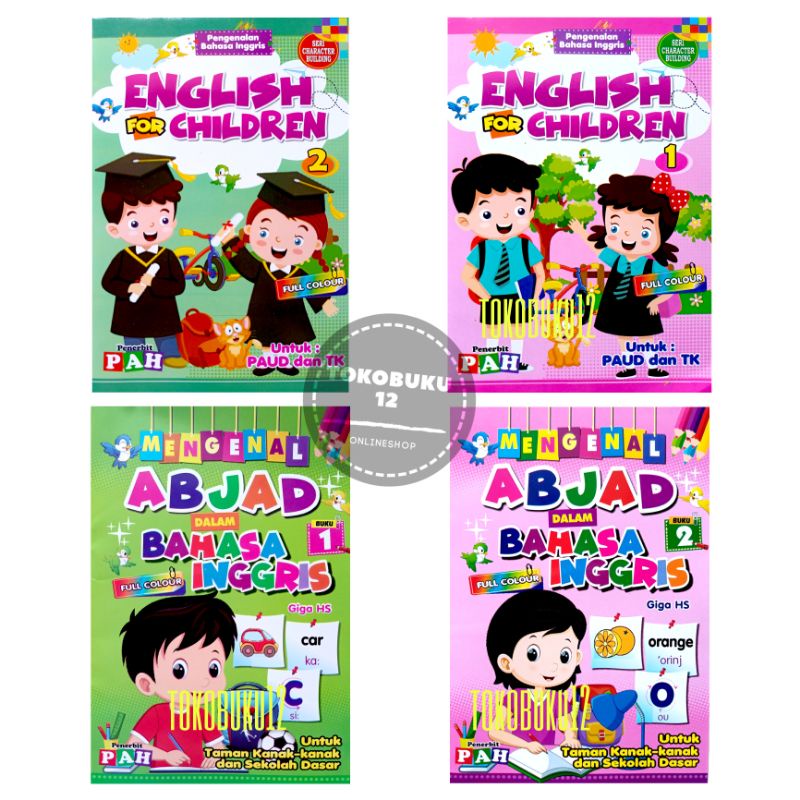 Jual Buku Anak English For Children - Abjad Bahasa Inggris - PAH ...