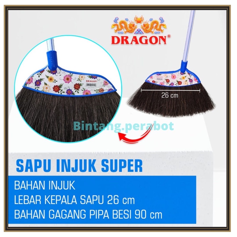 Jual Dragon-Sapu Ijuk Dragon / Sapu Lantai / Sapu Ijuk | Shopee Indonesia