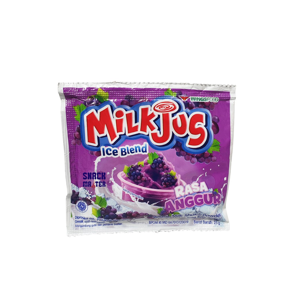 Jual Milkjus Ice Blended - Netto 25 gr | Shopee Indonesia