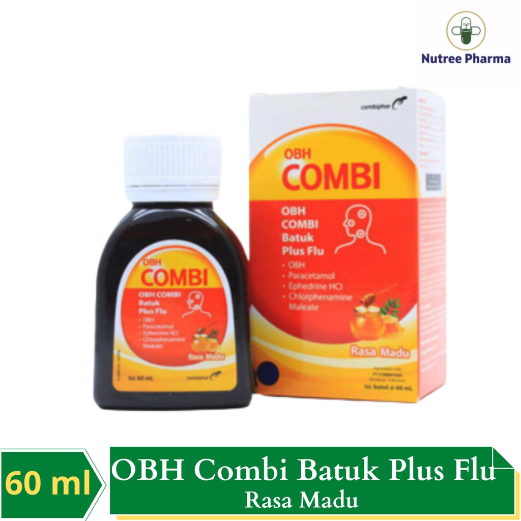 Jual OBH COMBI BATUK PLUS FLU RASA MADU 60 ML | Shopee Indonesia