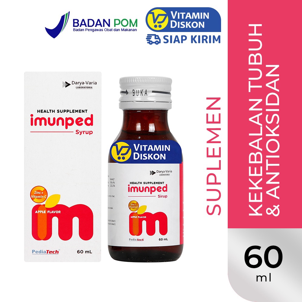 Jual Imunped Syrup For 2-12 Years Old | Suplemen Kekebalan Tubuh Dan ...