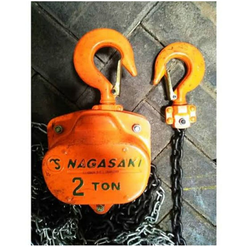 Jual Chain Block 2 Ton x 5 Meter Takel NAGASAKI Made In Japan Chain ...