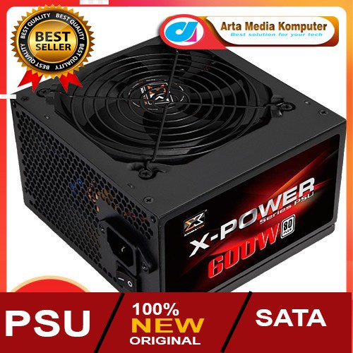 Jual XIGMATEK PSU X-POWER 600W - 600Watt|80Plus|ATX-PSU (Power Supply, PSU) | Shopee Indonesia