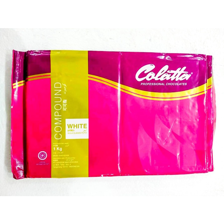 Jual COLLATA WHITE 1 KG / COKELAT PUTIH COLLATA 1 KG | Shopee Indonesia