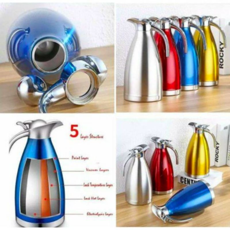 Jual TEKO ALADIN TEKO PINGUIN 2 LITER TEKO AIR PANAS | Shopee Indonesia