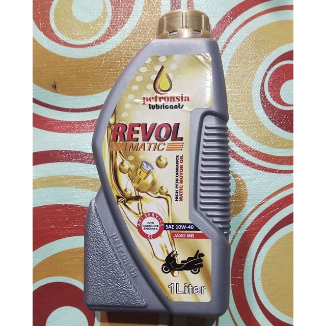 Jual OLI REVOL MATIC 1 L SAE 10W-40 W Jaso MB | Shopee Indonesia