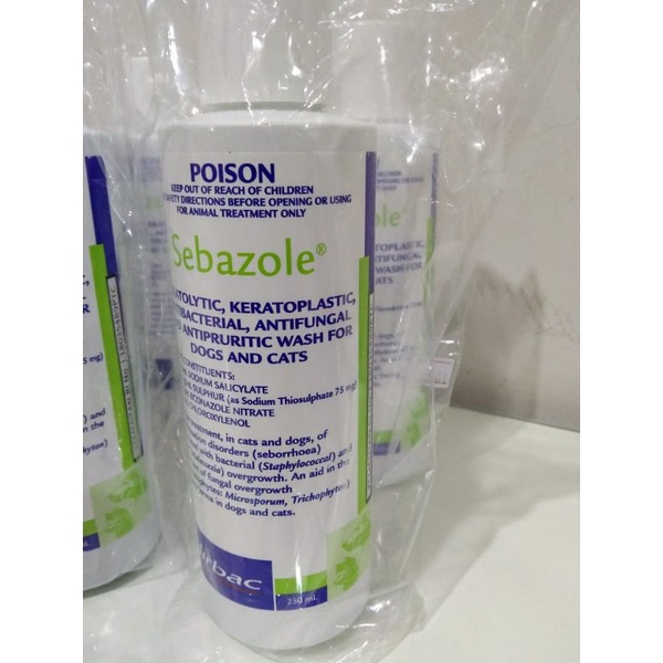 Jual VIRBAC SEBAZOLE 250ml | Shopee Indonesia