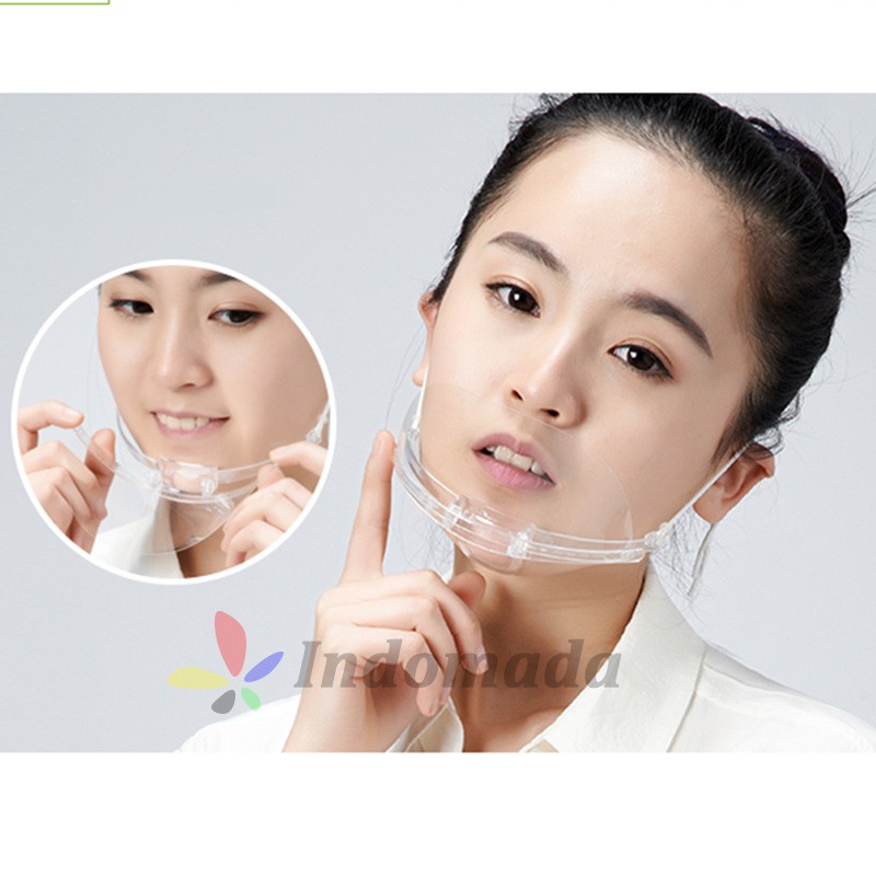 Jual Sanitary Mask Mika Masker Transparan untuk Menjaga Kehigienisan ...