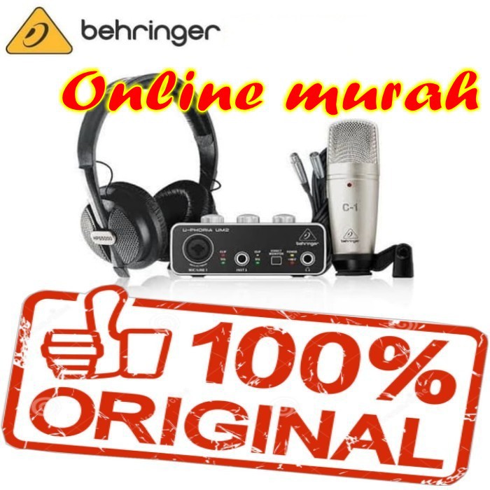 Jual Behringer U-PHORIA / UPHORIA STUDIO ORIGINAL BEHRINGER uphoria ...